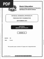 NSC Physical Sciences Grade 12 November 2024 P1 Only | PDF