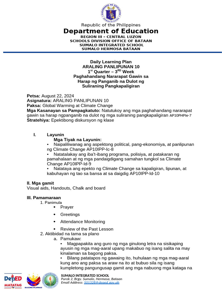Department of Education | PDF