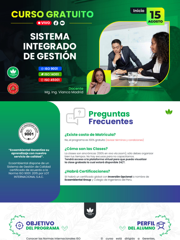 Brochure Sistema Integrado | PDF