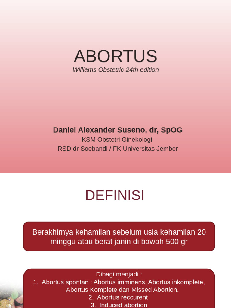 Abortus | PDF