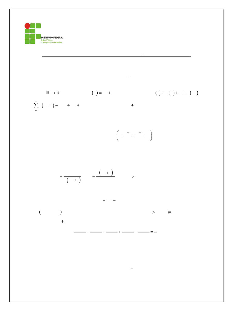 1º Lista de Sequencias e Series | PDF