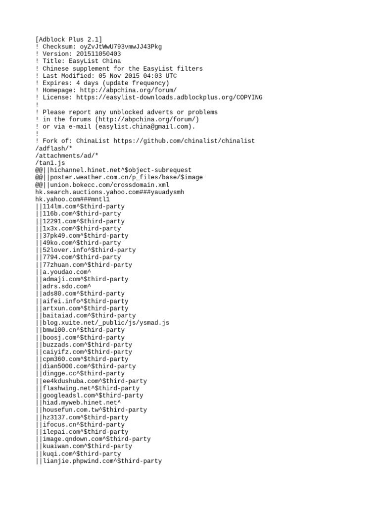Ad Block | PDF
