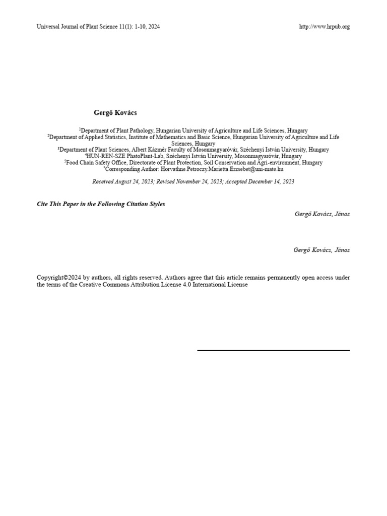 Evaluation The Significance of 'Candidatus Phytoplasma Prunorum ...