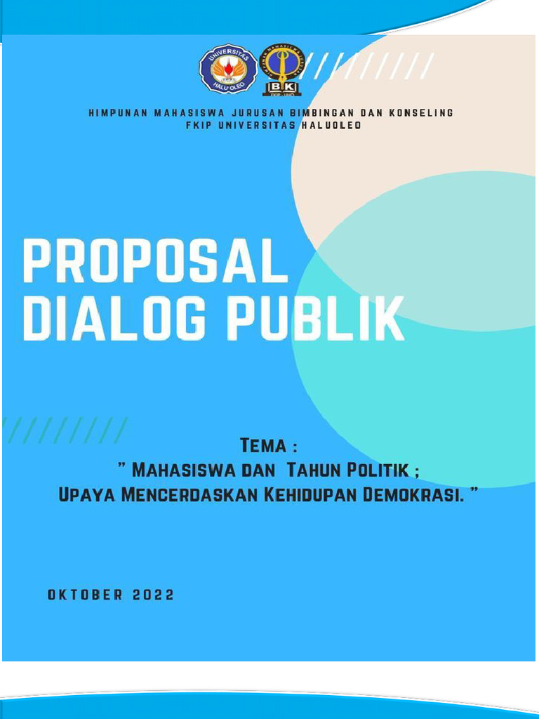 Proposal Dialog Publik - Rell | PDF