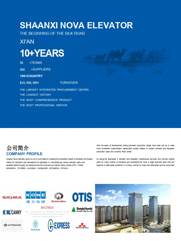 NOVA ELEVATOR Catalogue 2 | PDF