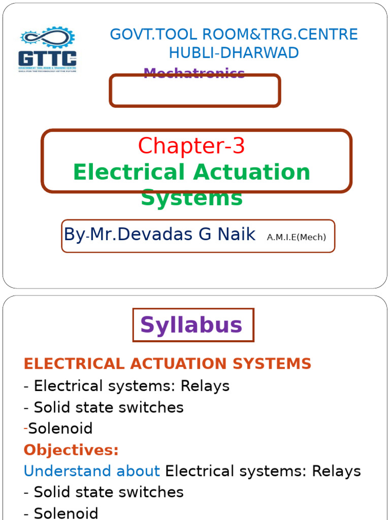 Chapter 3electrical Devices | PDF
