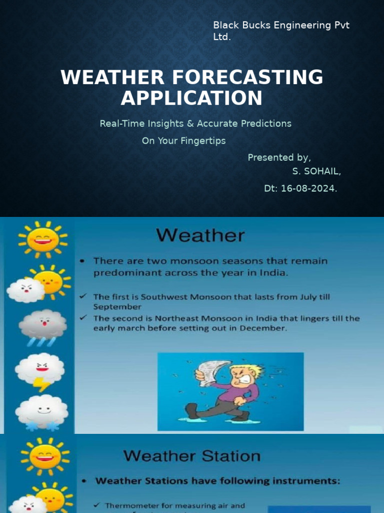 Weather Forecasting Ppt | PDF