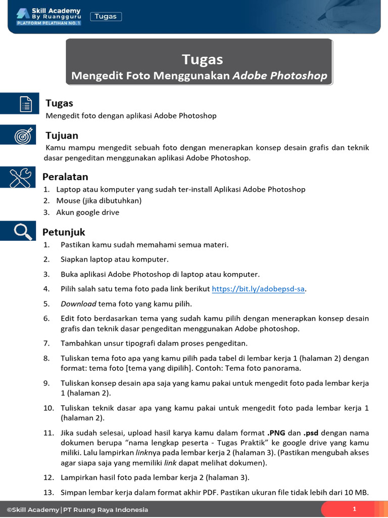 Tugas Belajar Desain Grafis - Asep T D | PDF