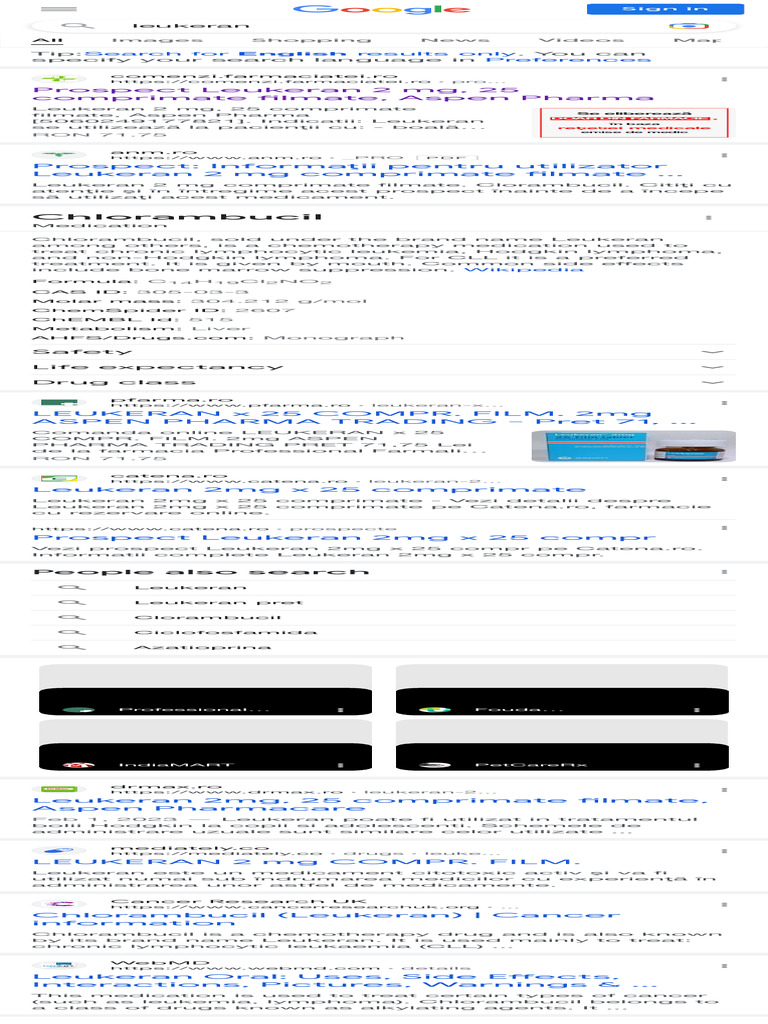 Leukeran - Google Search | PDF