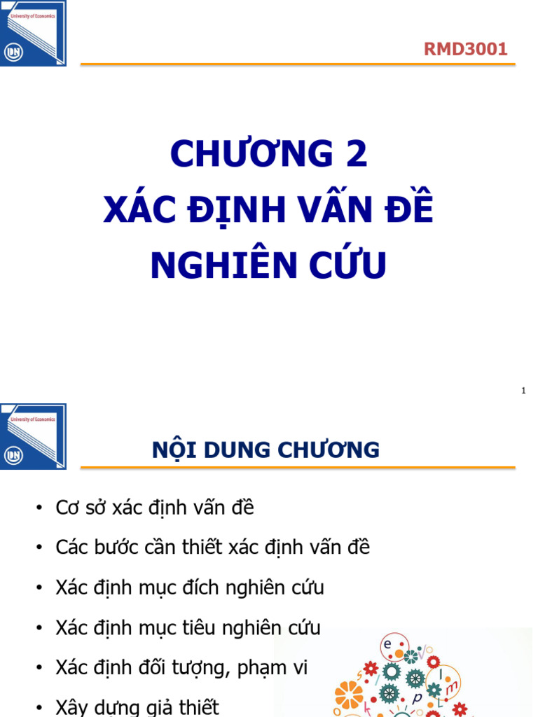 RMD3001 - Chapter 2 - Xac Dinh Van de Nghien Cuu | PDF