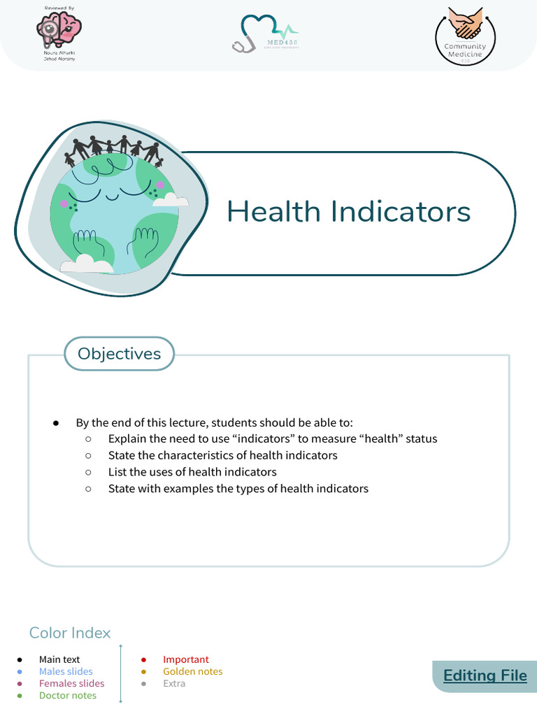 L3-Health Indicators | PDF
