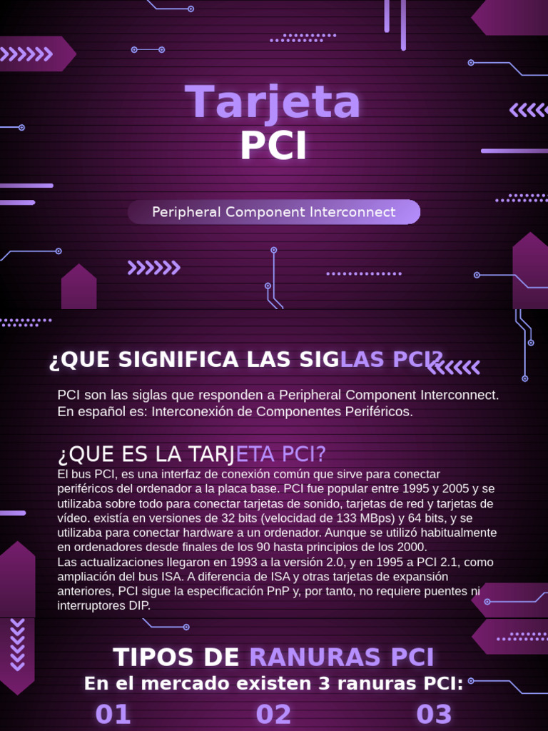 Tarjeta PCI | PDF