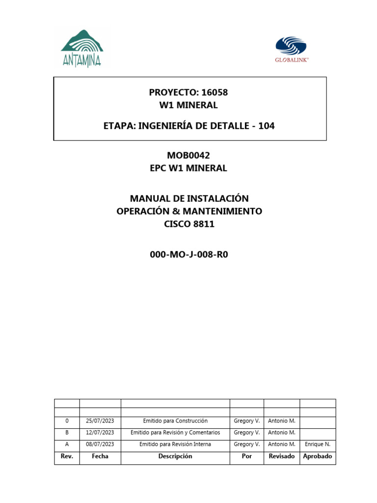 000-MO-J-001-R0 IOM MANUAL CISCO 8811.pdf - 0 | PDF