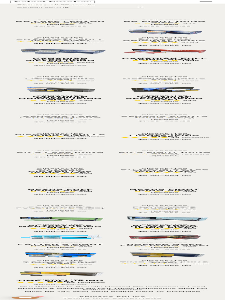 Select Smokes - Cigarettes | PDF