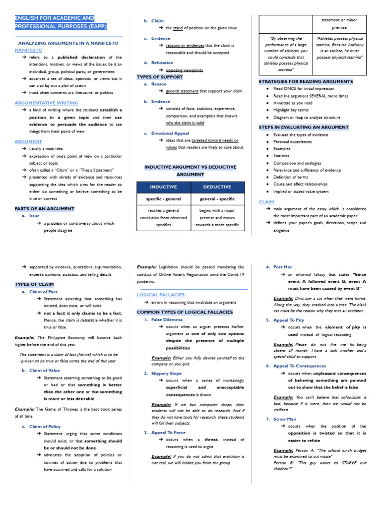 4TH Q Reviewer in Eapp | PDF