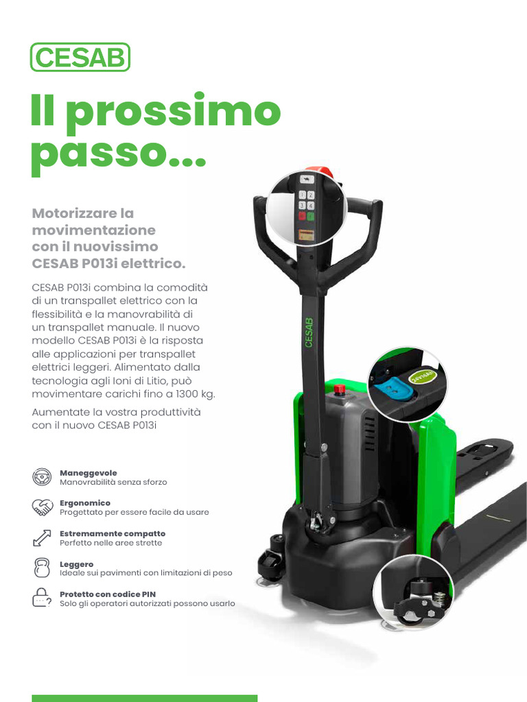 Cesab P013i Flyer | PDF