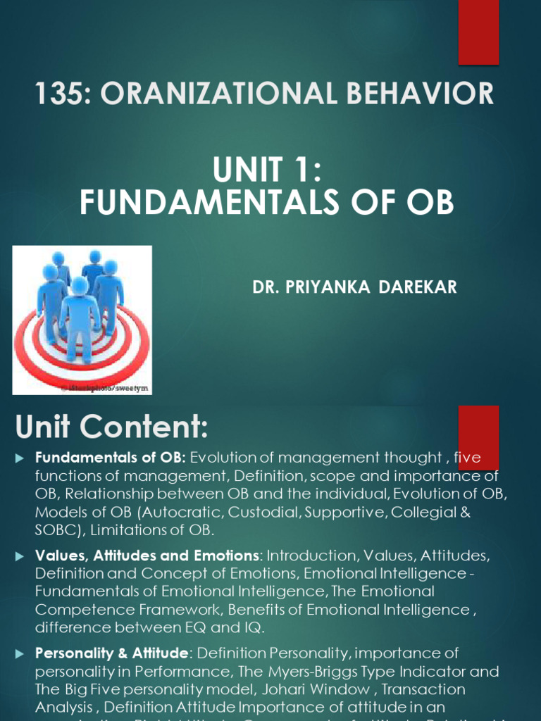 Ob Unit1 | PDF