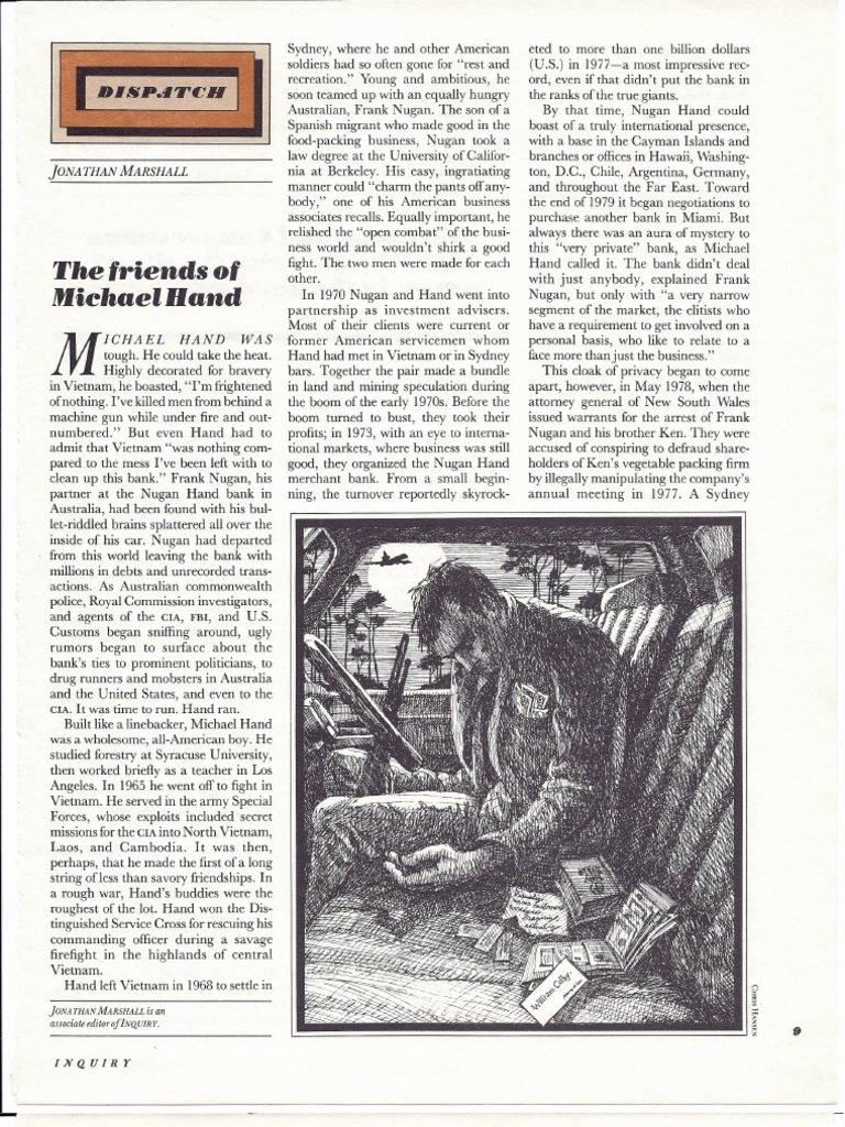Nugan Hand | PDF | Central Intelligence Agency | Government