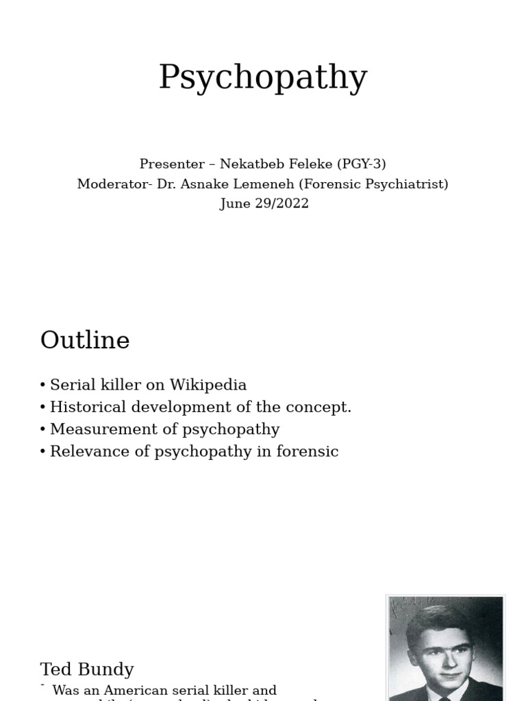 Psychopathy | PDF