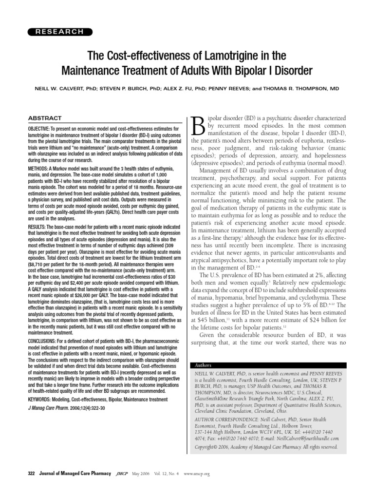 JMCP 2006 12 4 322 | PDF