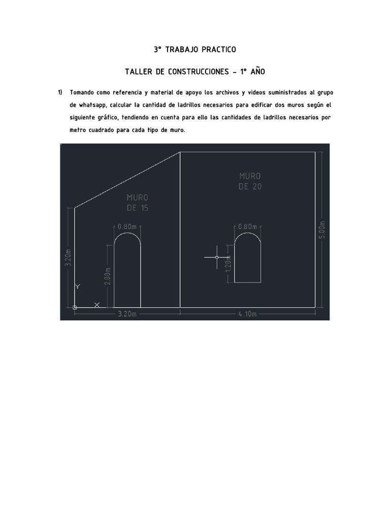 TP3 - Consignas 1° | PDF
