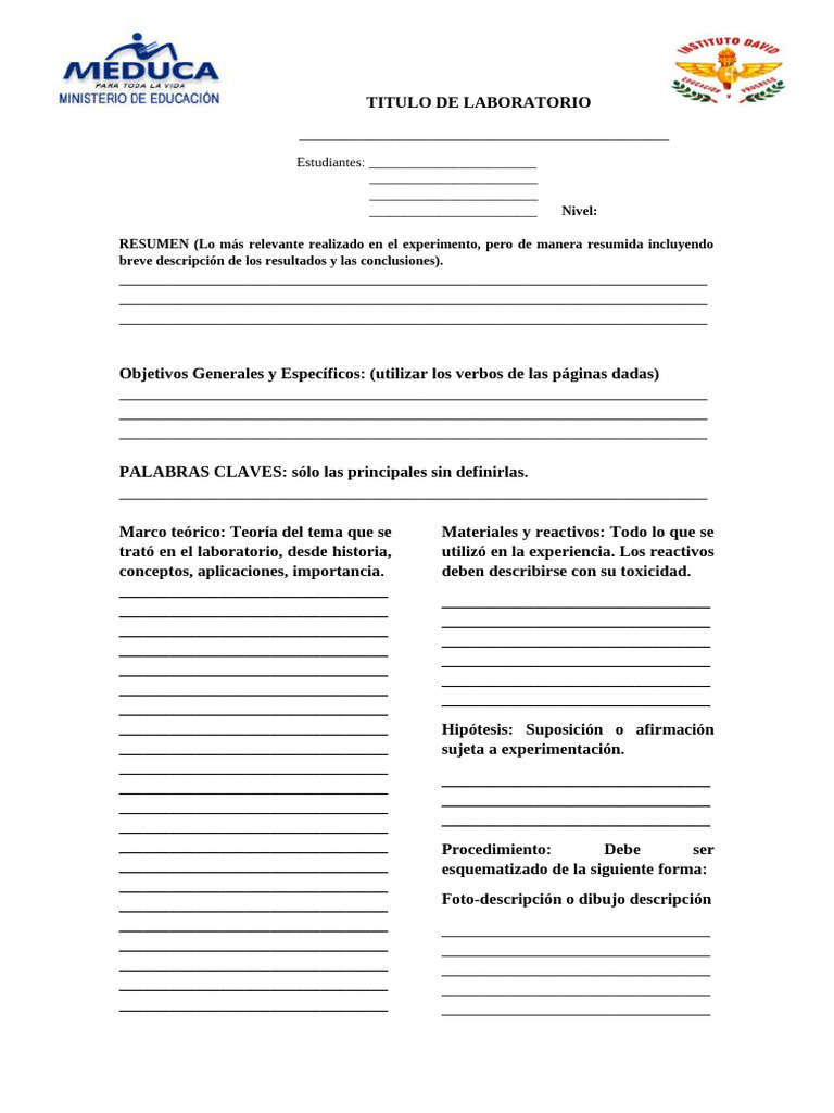 Formato de Informe Tipo Artículo Científico | PDF