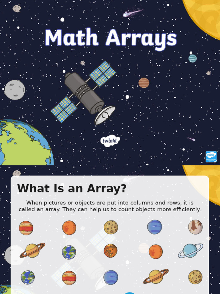 Us M 2548627 Math Arrays Powerpoint - Ver - 1 | PDF