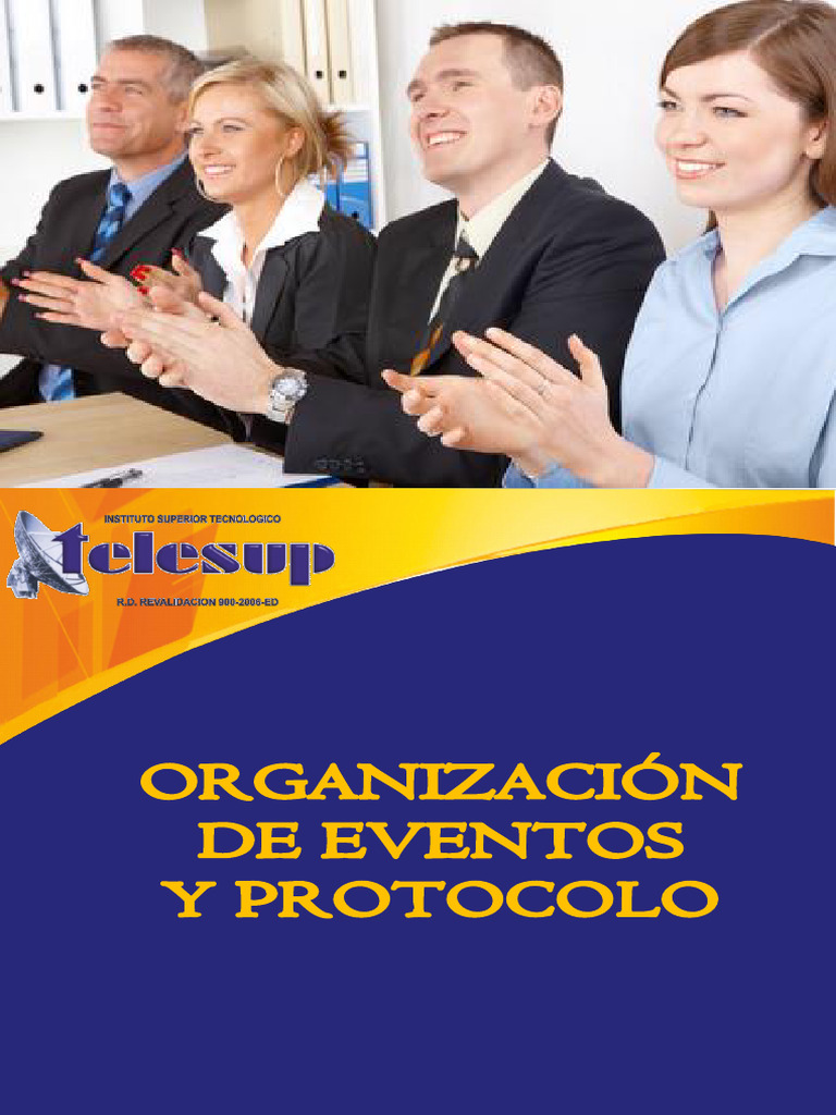 ORGANIZACIÓN DE EVENTOS Y PROTOCOLO | PDF