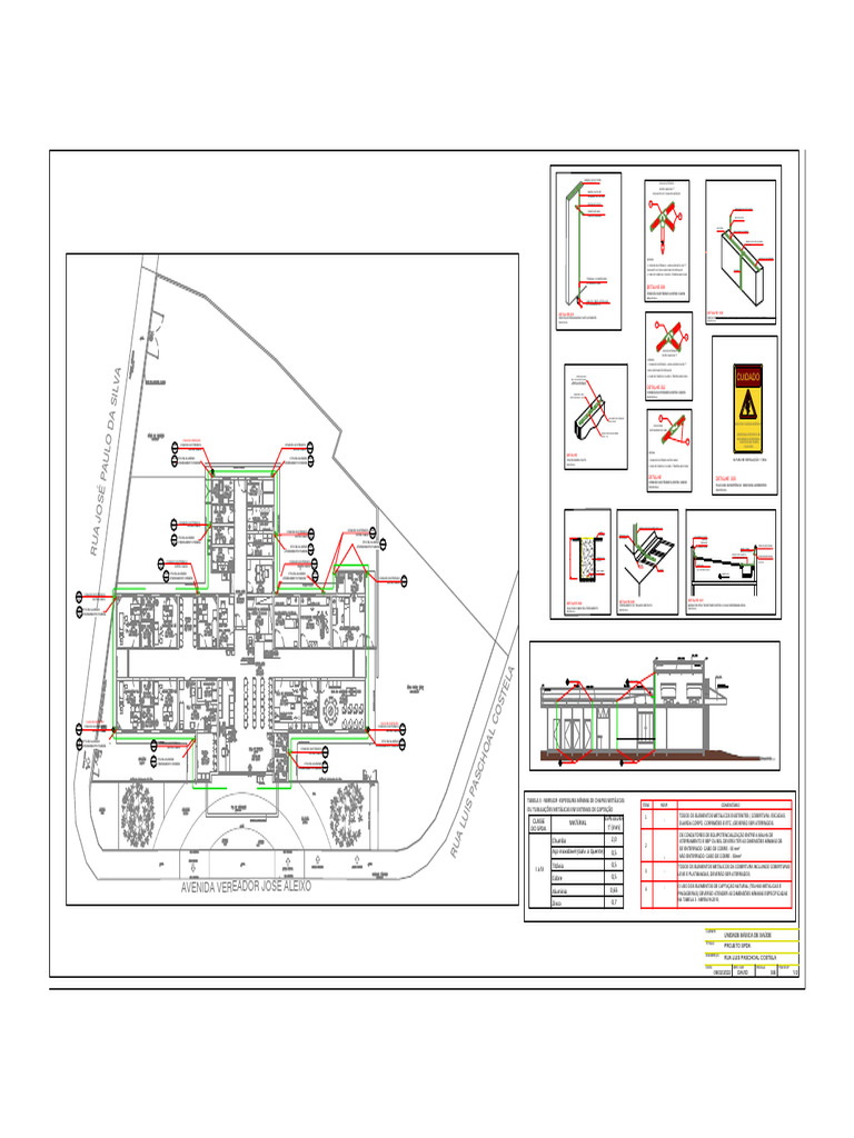 PROJETO-SPDA-Rev01.dwg-Impressão - PDF 3 | PDF