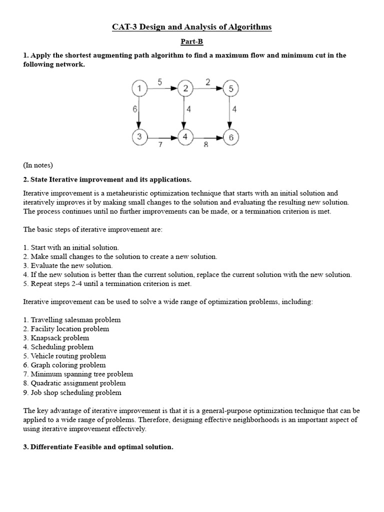Daa Cat-3 QB Answers | PDF