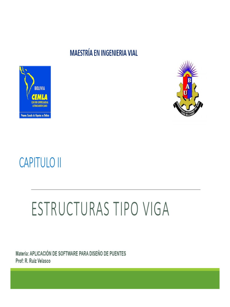 Tema02 - Estructuras Tipo Viga | PDF