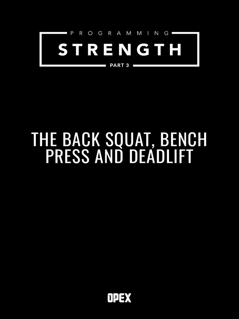 Programming Strength Part 3 | PDF