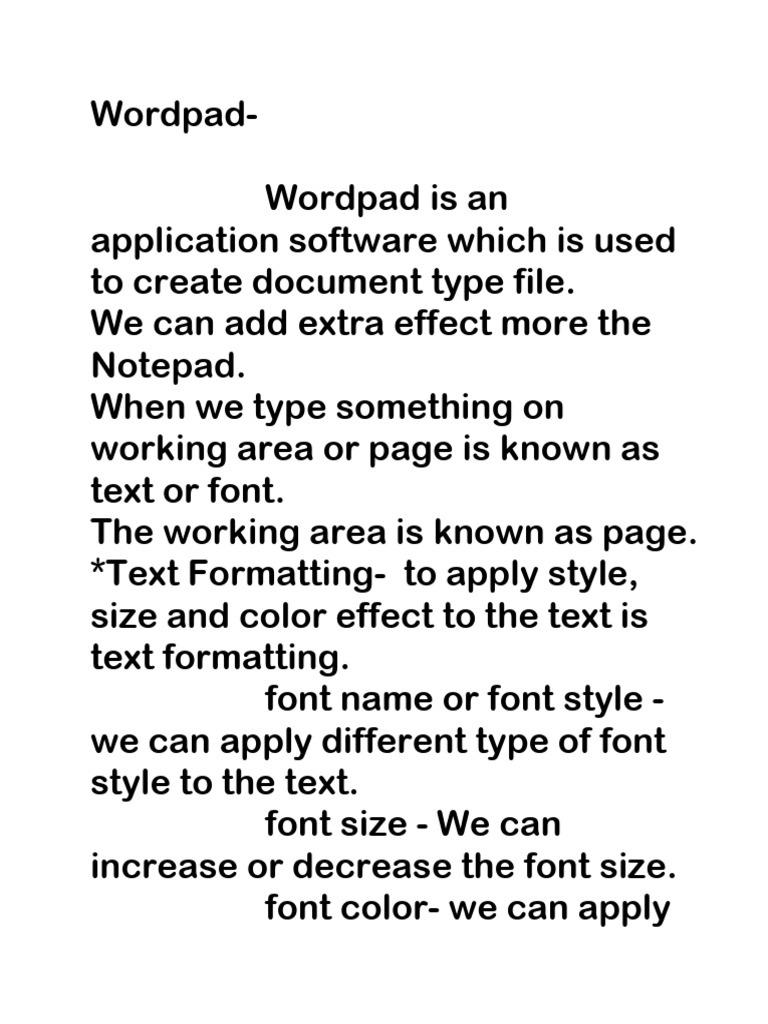 Wordpad PDF | PDF