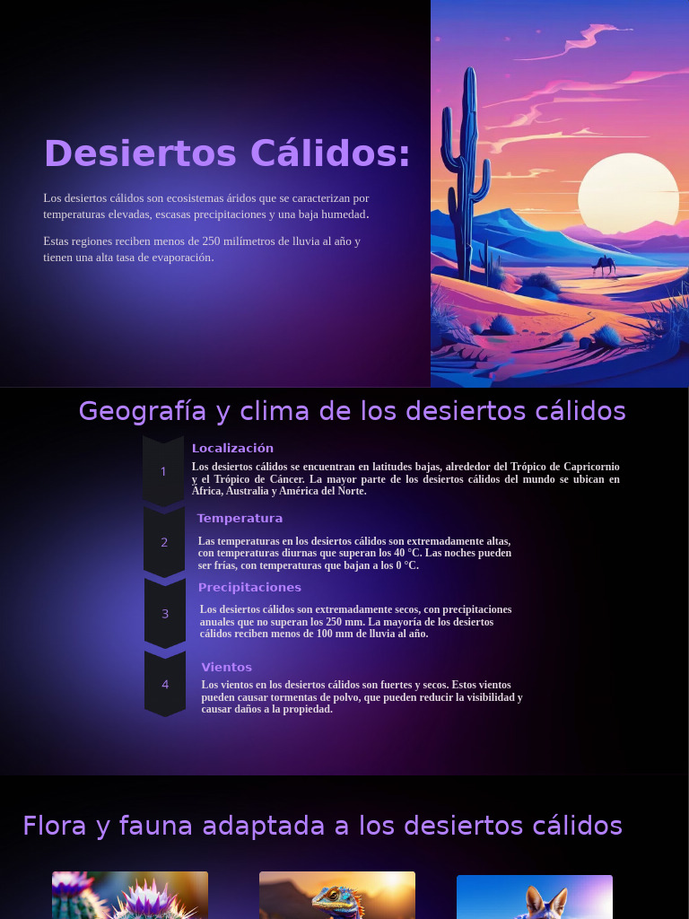 Desiertos Calidos | PDF