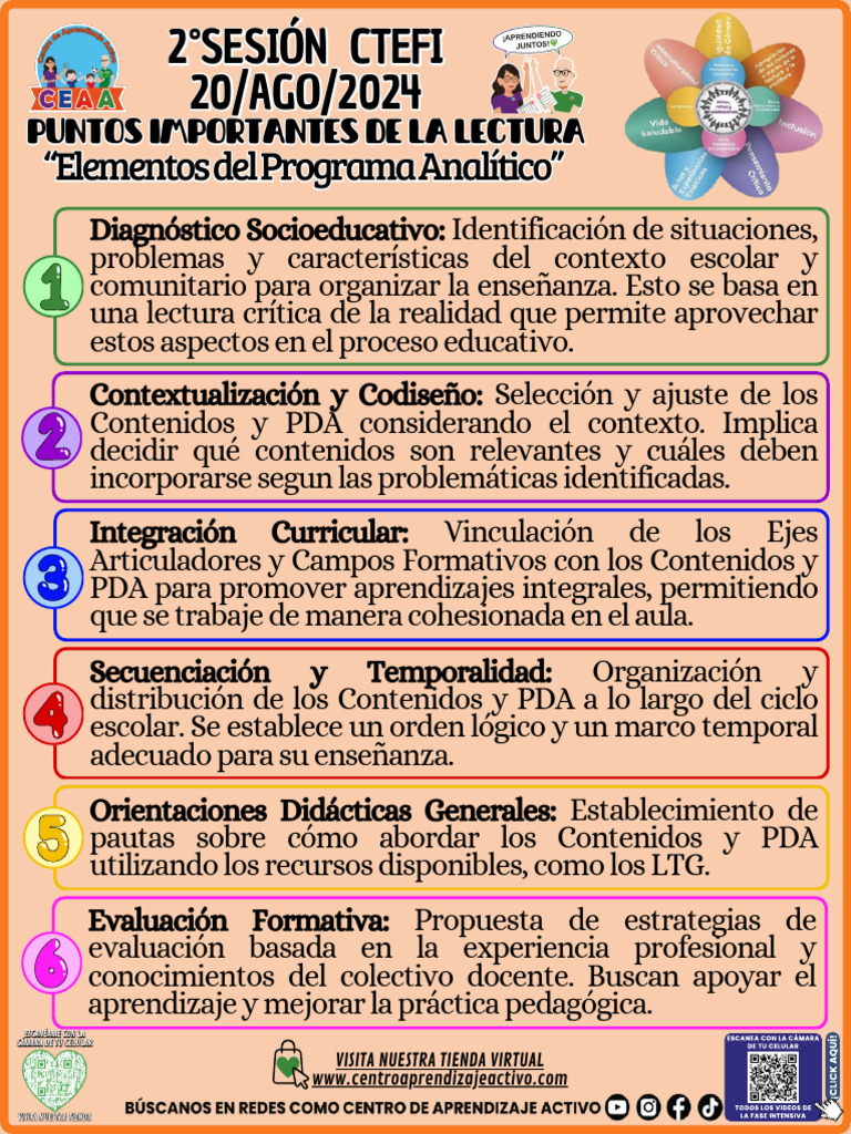 Infografia Elementos Del Programa Analitico | PDF