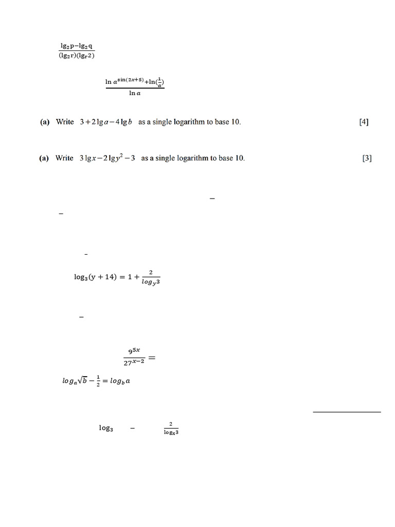 LOG Part by Part | PDF
