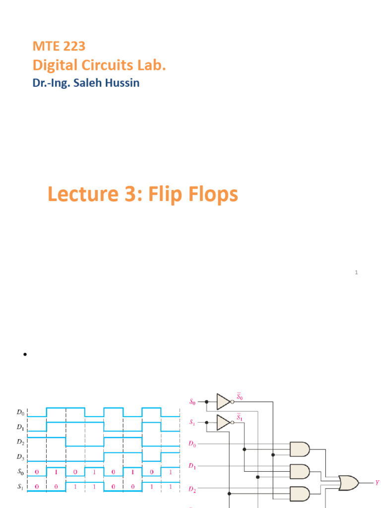 3 Flip Flops | PDF