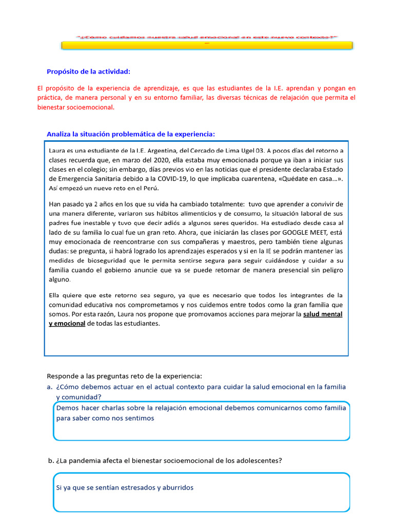 FICHA AP - Exp - 01 - Act1 - CyT - 1ero | PDF