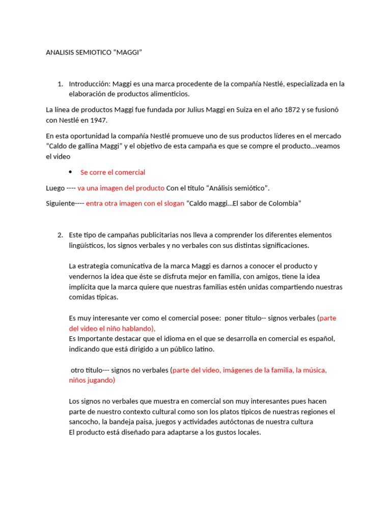 Analisis Semiotico | PDF