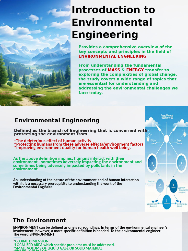 0.1 Introduction To Environmental Engineering Science | PDF