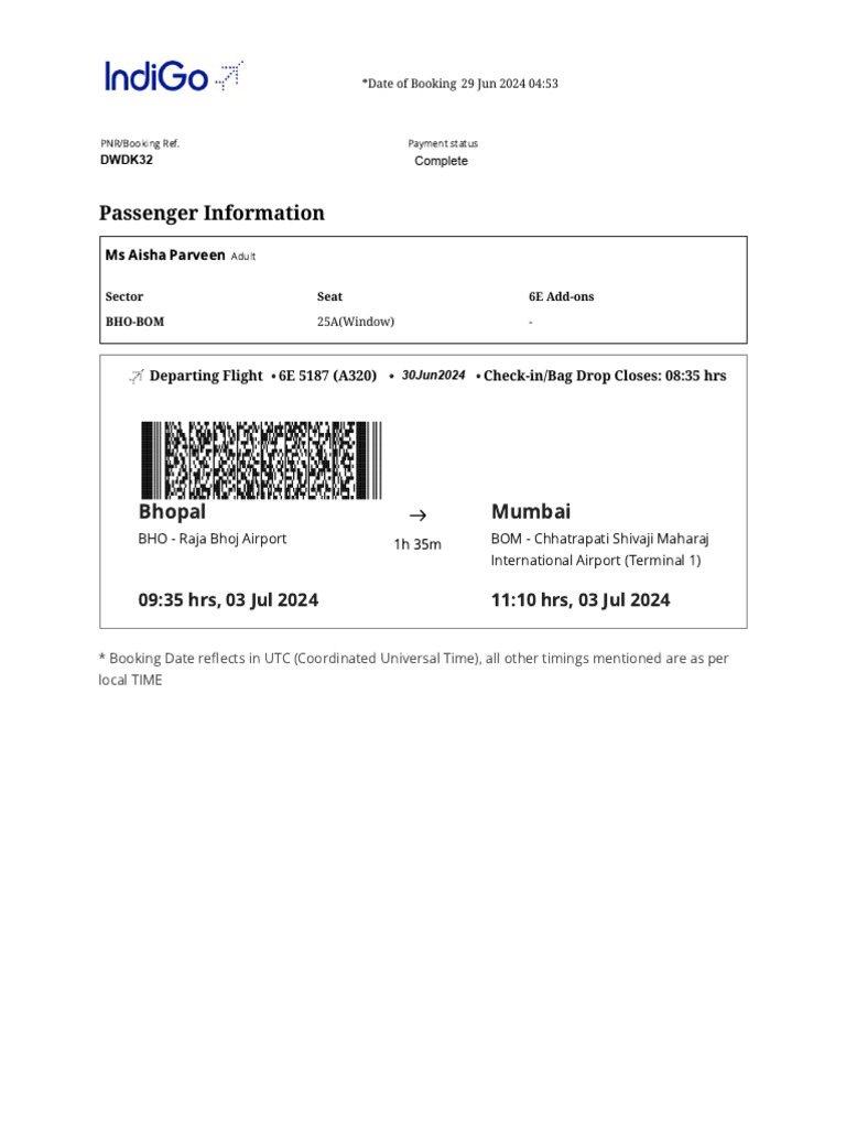 Modify Itinerary | PDF | Travel Visa | Airport