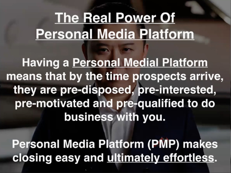 The Real Power of Personal Media Platform | PDF