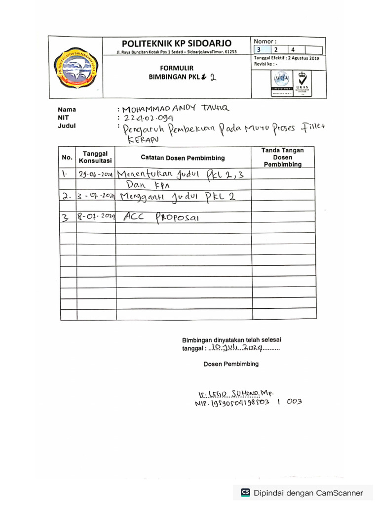 Form PKL 2 Pak Lego | PDF