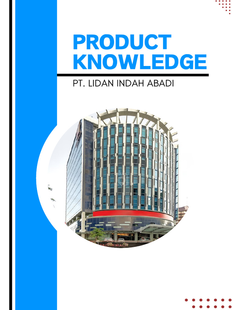 Product Knowledge Pt. Lidan Indah Abadi | PDF