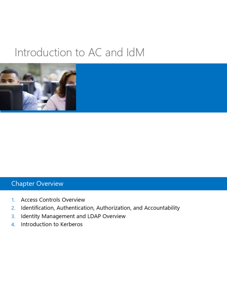 Ch4 - Introduction To AC and IdM | PDF