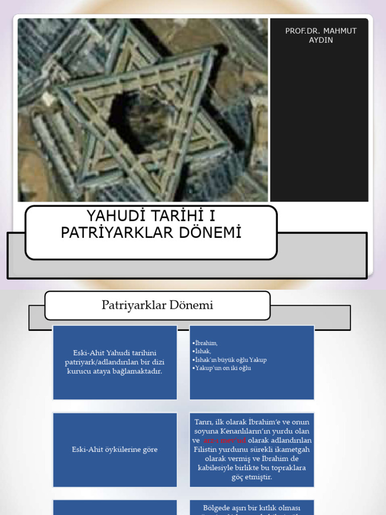 II - Hafta (Yahudi Tarihi I) | PDF