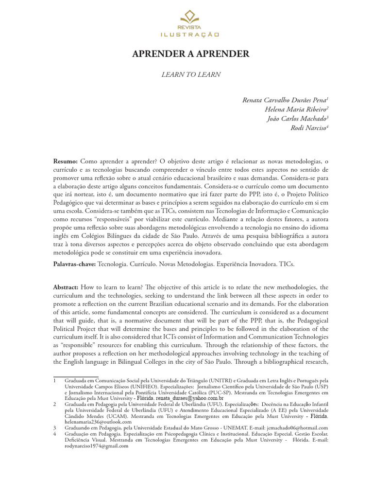 Aprender A Aprender | PDF