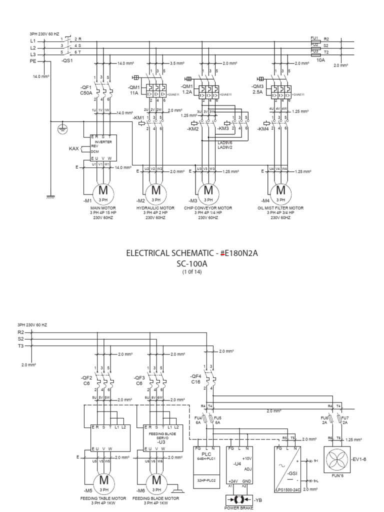 Elec. Schematic Stock List E180N2A | PDF