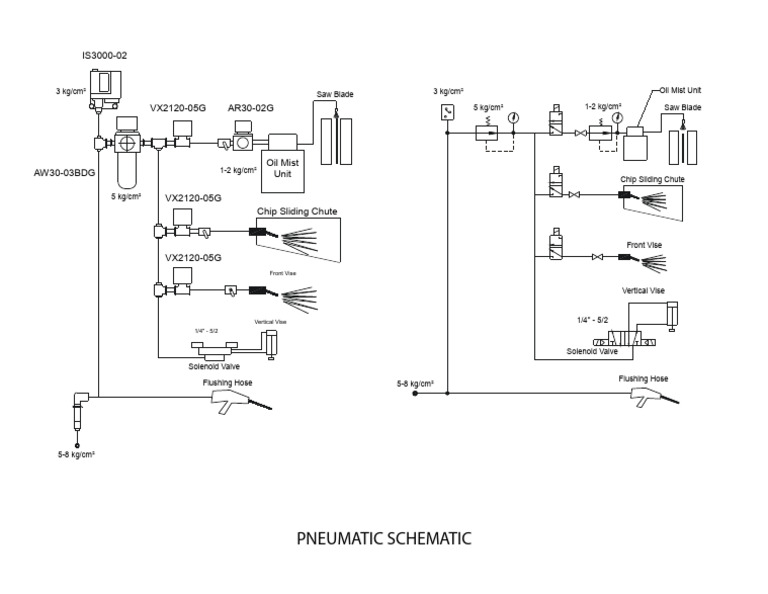 Pneumatic Schematic | PDF