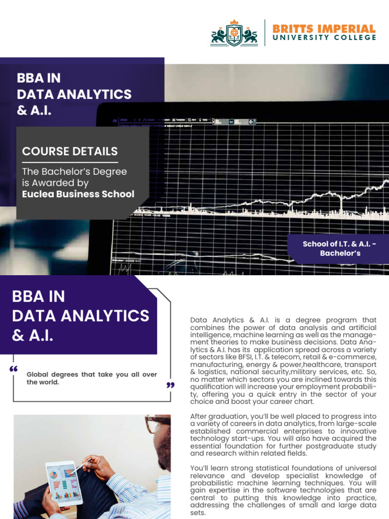 (G) BBA in Data Analysis & A.I - JUNE23 | PDF